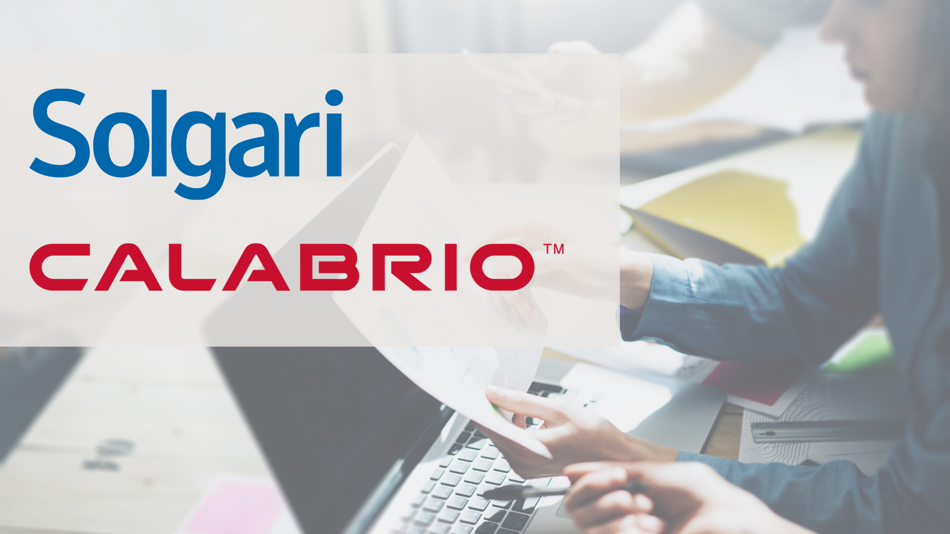Solgari announces a new strategic partnership with Calabrio | Solgari